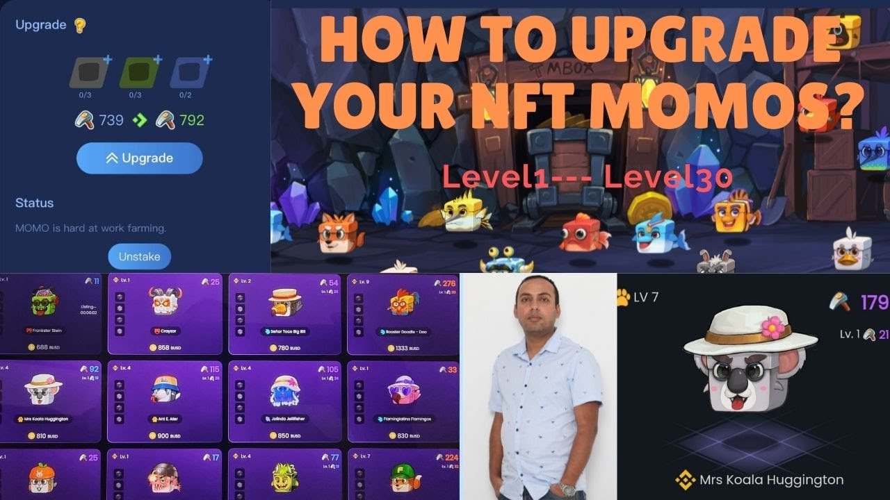 Mobox-Upgrading NFT Momo - YouTube