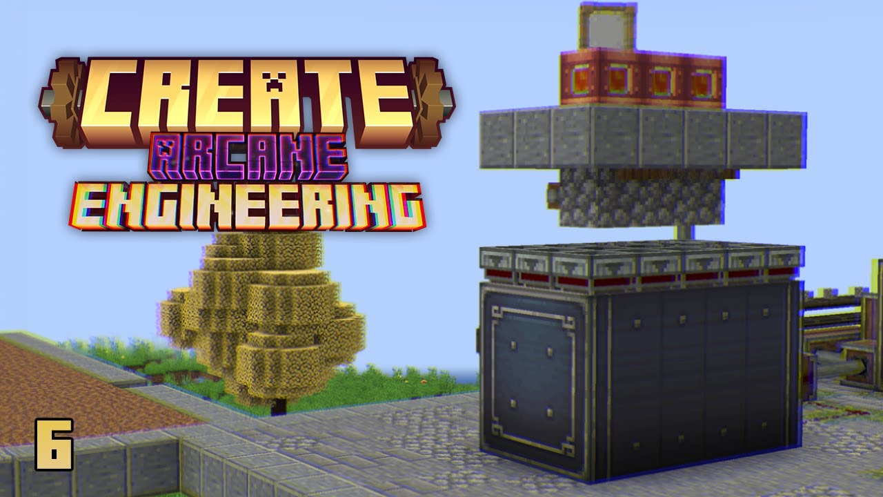 Create: Arcane Engineering | Day 6 | Simple and Fast Cobblestone ...