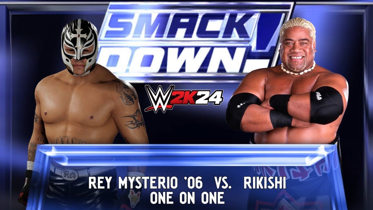 Wwe2k24 - Rey Mysterio '06 vs Rikishi | Smackdown - YouTube