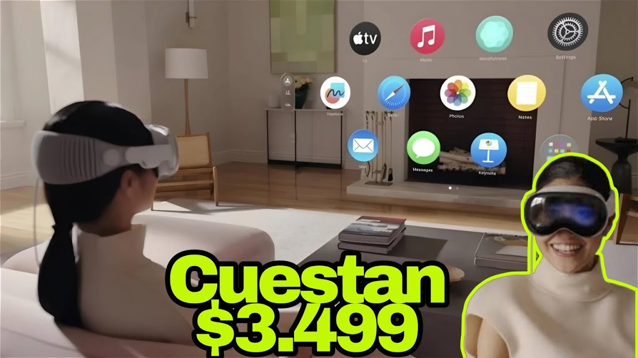 Apple Vision Pro: cómo son las gafas de realidad virtual de US$3.499 ...