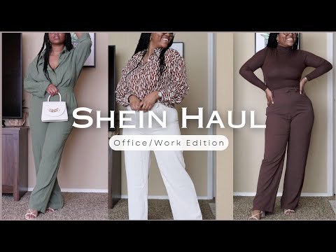 SHEIN HAUL | Office Work Attire! - YouTube