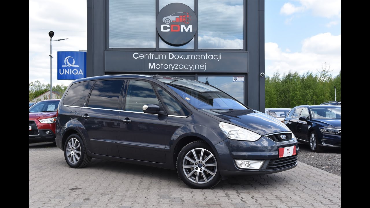 Ford Galaxy 2.0D 140KM 2008 r - YouTube