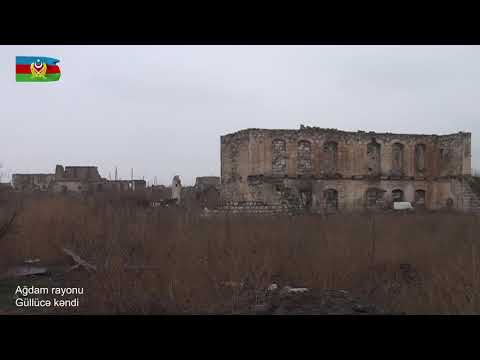 Ağdam rayonunun Güllücə kəndindən videogörüntülər