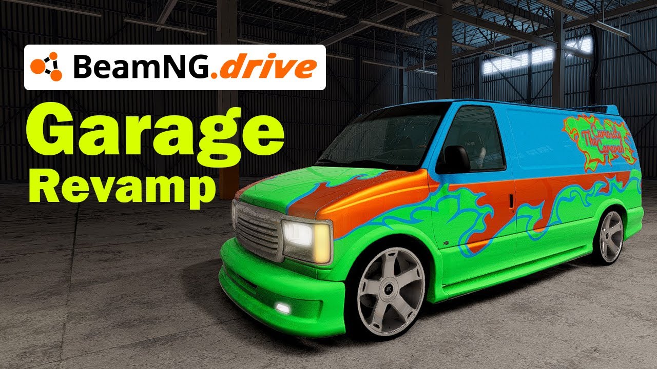 Testing BeamNG.drive Garage Revamp Edition - YouTube