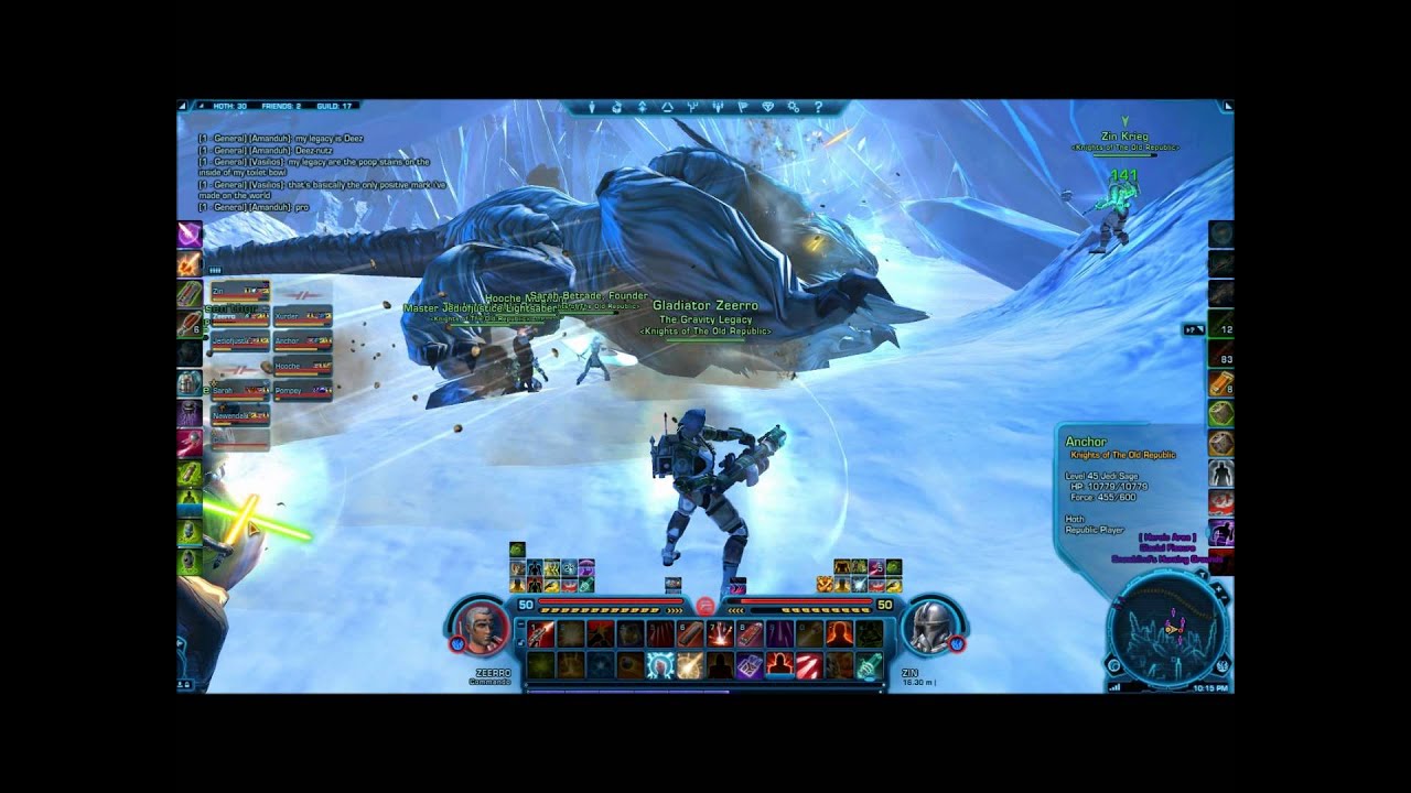 Swtor Snowblind WB with kotor - YouTube