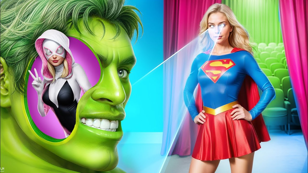 The Epic Superhero Challenge / Fake Superhero vs Real Superhero in the ...
