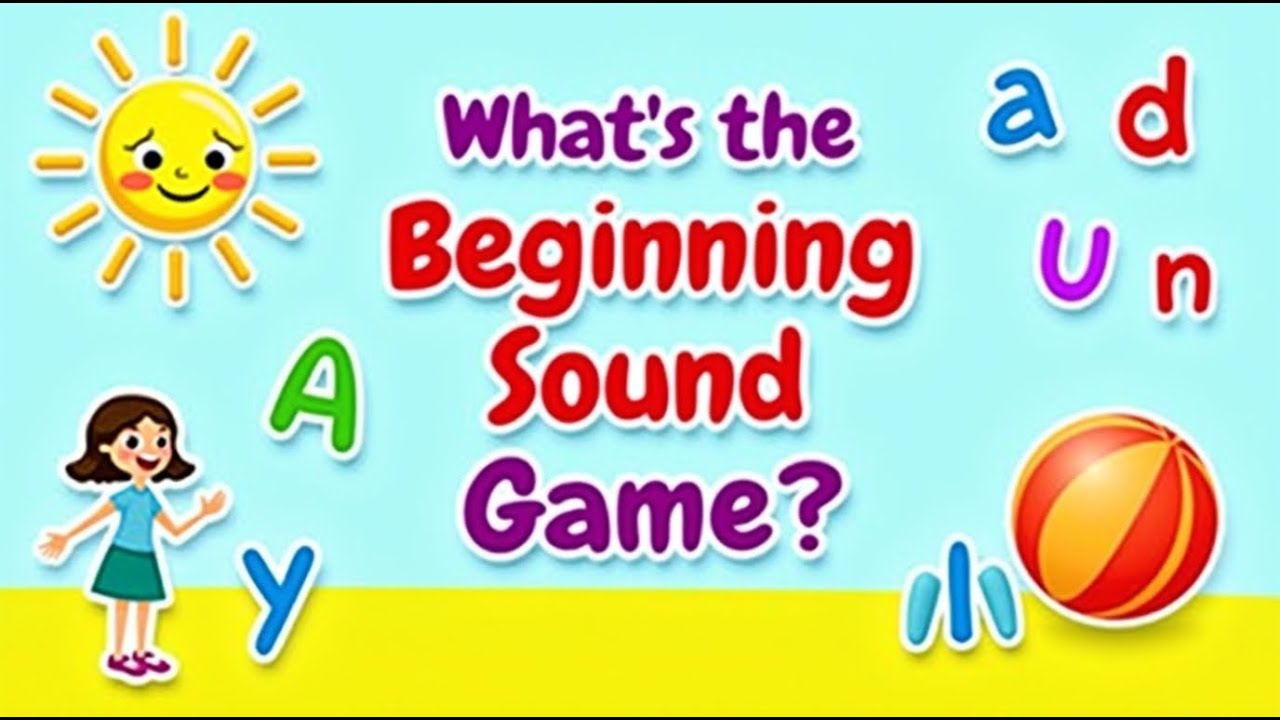 Learn Beginning Sounds A to Z | Fun Phonics for Kindergarten Kids| PART ...