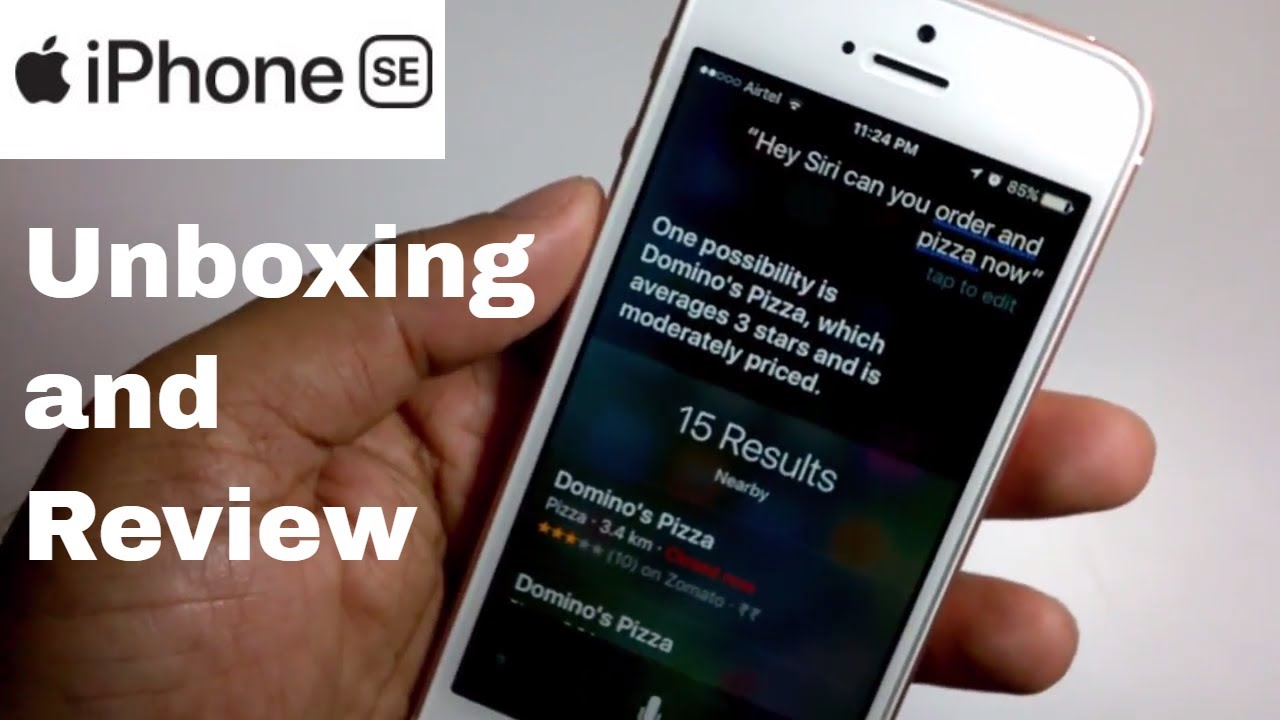 iPhone SE 32 GB Detailed Review 2017 - YouTube