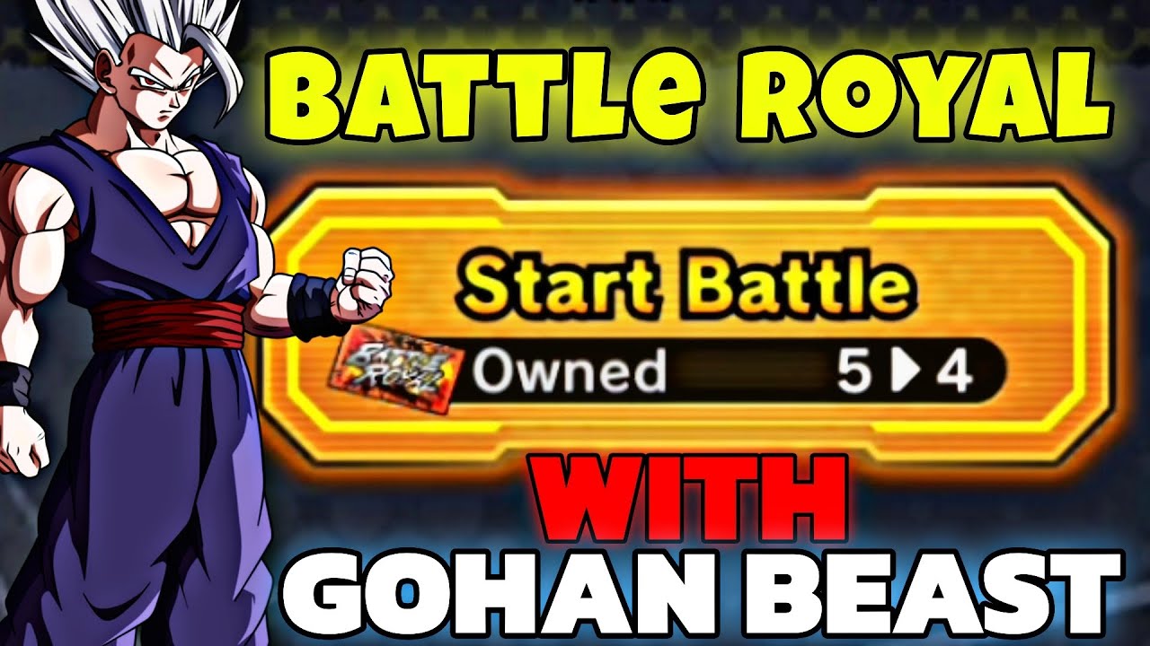 How to Play Battle Royal Match In Dragon Ball legends | Battle Royal ...