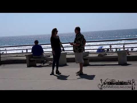 Approaching Women in Public about Modeling - Laura (Spain) in 4K (UHD)