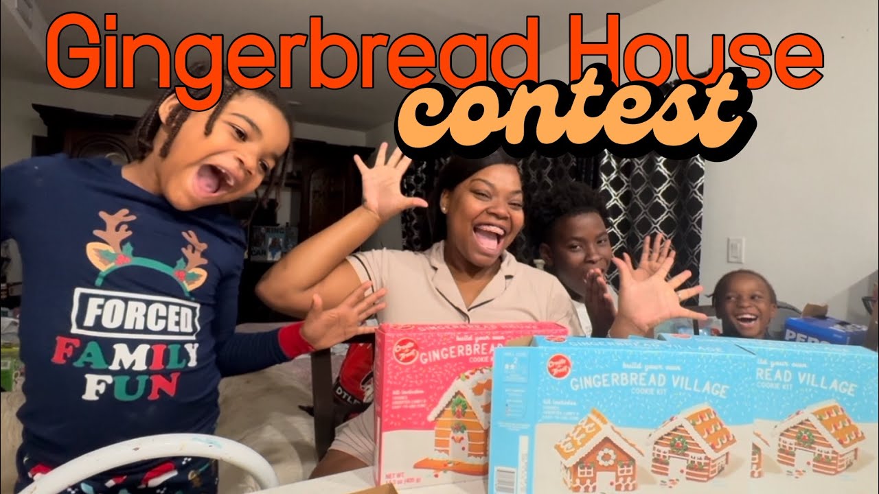 Gingerbread House Contest | WINNER GETS $1000 | Jocab Destroyed The ...