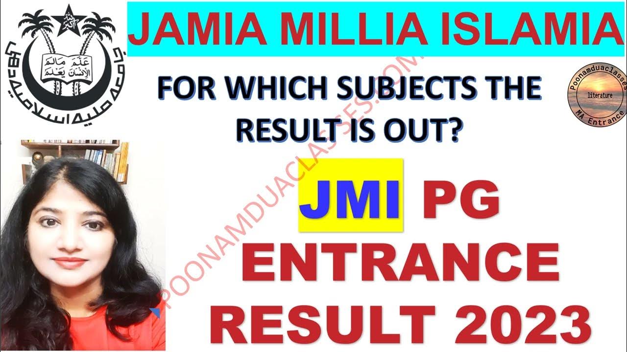 2023 PG Cut OFF JMI JMI Entrance Cut-off list all courses | JAMIA PG CUT-OFF 2023 - YouTube