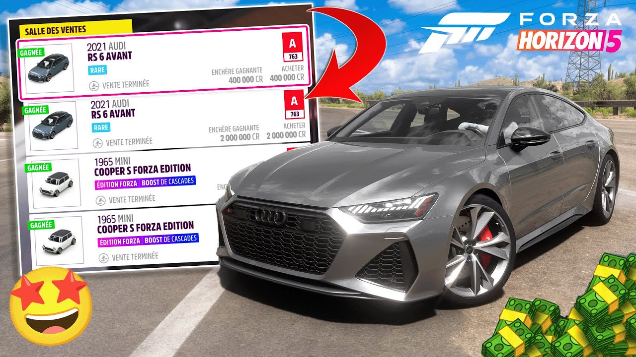 FORZA HORIZON 5 : Le Guide ULTIME CRÉDITS / Voitures RARES FACILE ! 🤑 ...