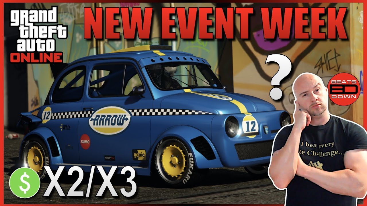 New Event Week in GTA Online | New Car, X2$/X3$ - YouTube