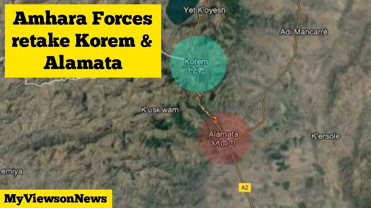 Tigray: Update from Korem & Alamata towns - YouTube