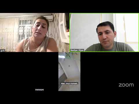 Bextiyar Eliyev Zoom Toplantısı