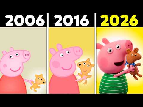 The COMPLETE EVOLUTION You Didn’t Know About PEPPA PIG! (2006-2026)