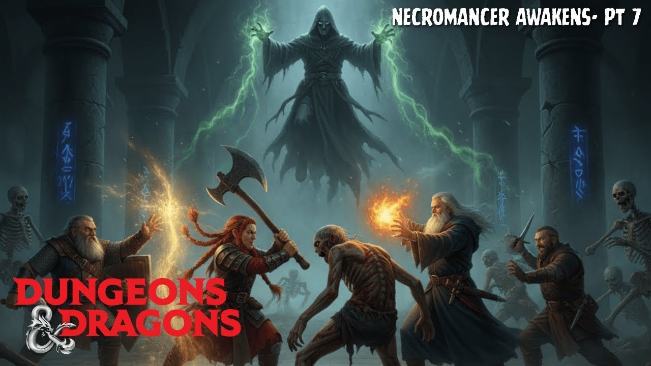 We Awaken the Necromancer Dungeons and Dragons Part 7 Forgotten Realms ...