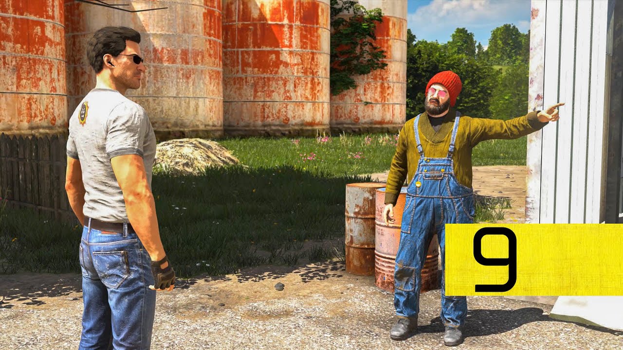 Serious Sam 4 — Walkthrough 4K (All Secrets) #9 — A Breakfast in France ...