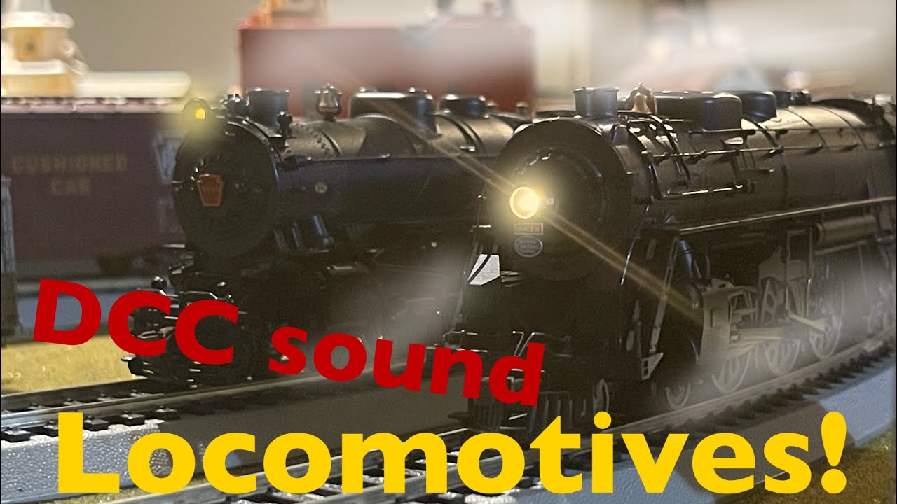 Trains DCC sound compilation - YouTube