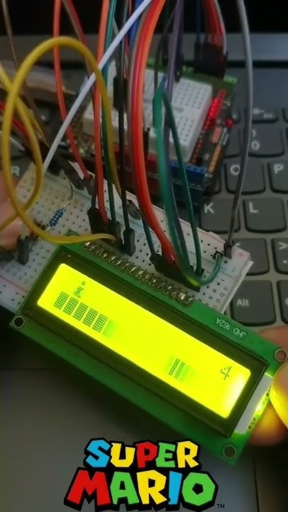 Super Mario with Arduino #arduino #mario #gaming #diy #coding - YouTube