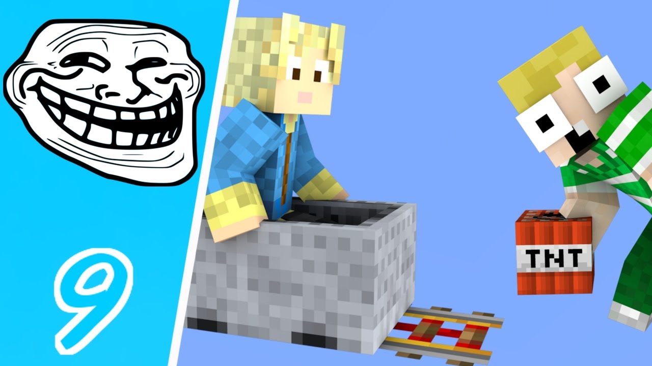Dansk Minecraft - Trolling #09: ROLLER-COASTER TROLL!! - YouTube