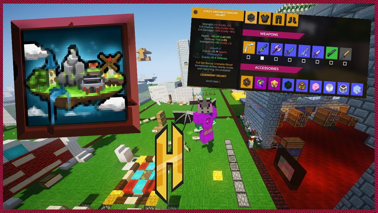 Solo Hypixel SkyBlock - clay or storage? - YouTube