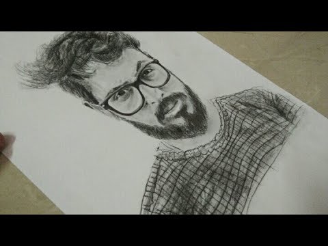 Drawing Emiway Bantai - YouTube
