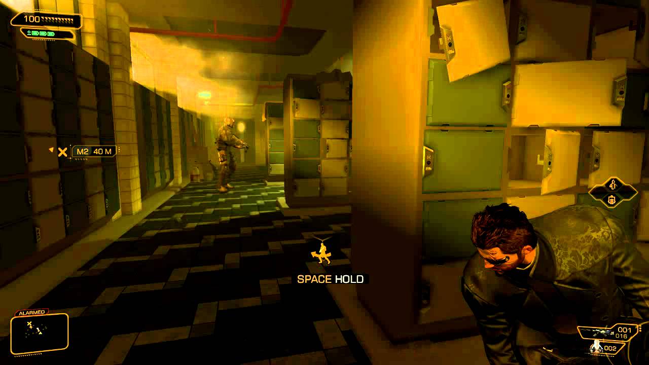 Deus Ex: Human Revolution - Cloak System gameplay - YouTube