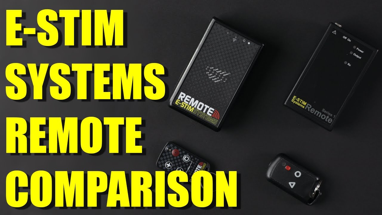 E-Stim Remote Comparison ::What's new in the E-Stim Remote - YouTube