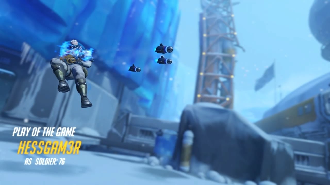 Overwatch soldier 76 golden first 1# - YouTube