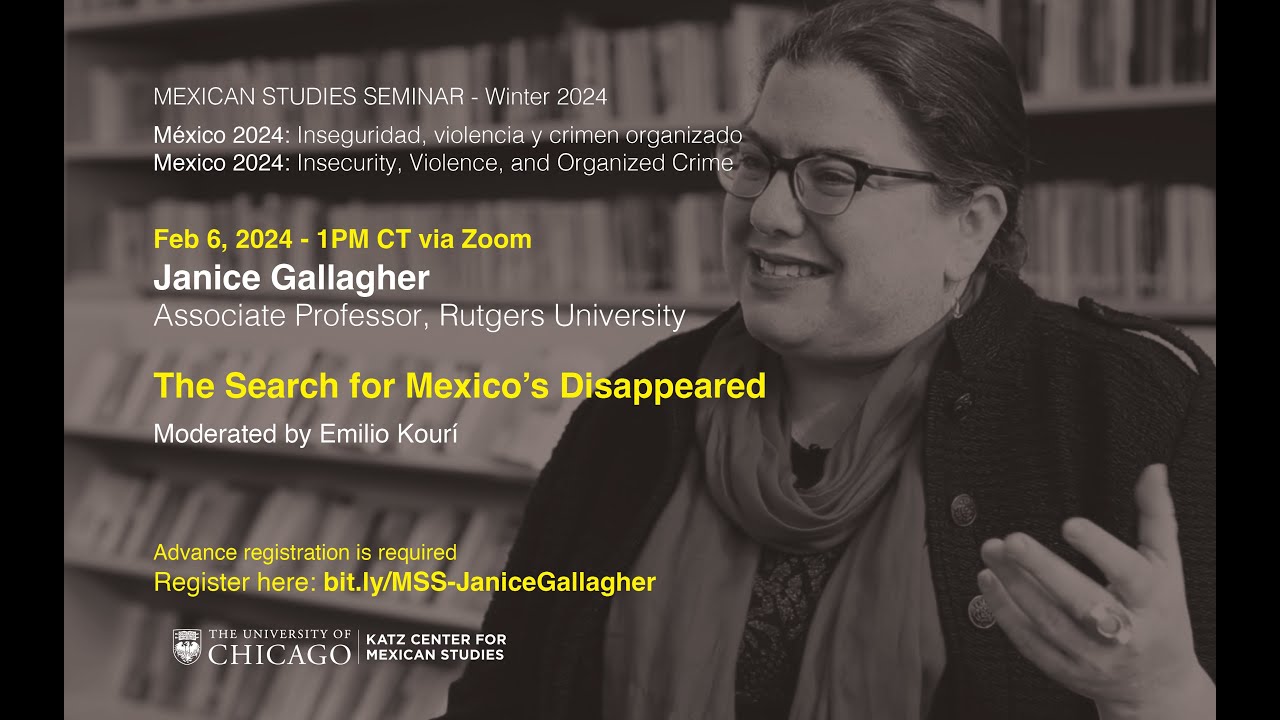 Janice Gallagher - The Search for Mexico's Disappeared - YouTube
