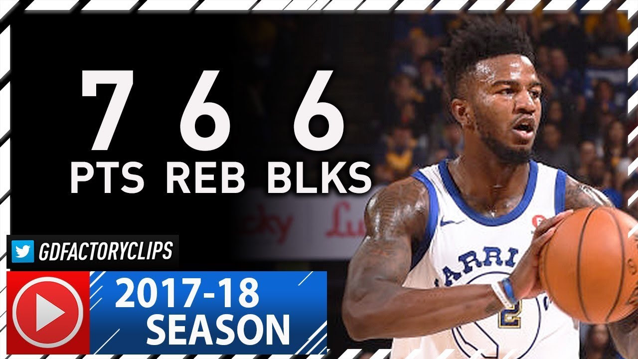 Jordan Bell 1st NBA Start Highlights vs Bulls (2017.11.24) - 7 Pts, 6 ...