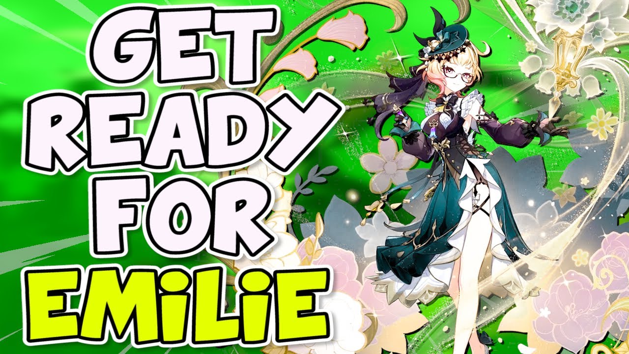 EMILIE REVEALED! HOW TO PREPARE 🍀 Genshin Impact Emilie Skills, Builds ...