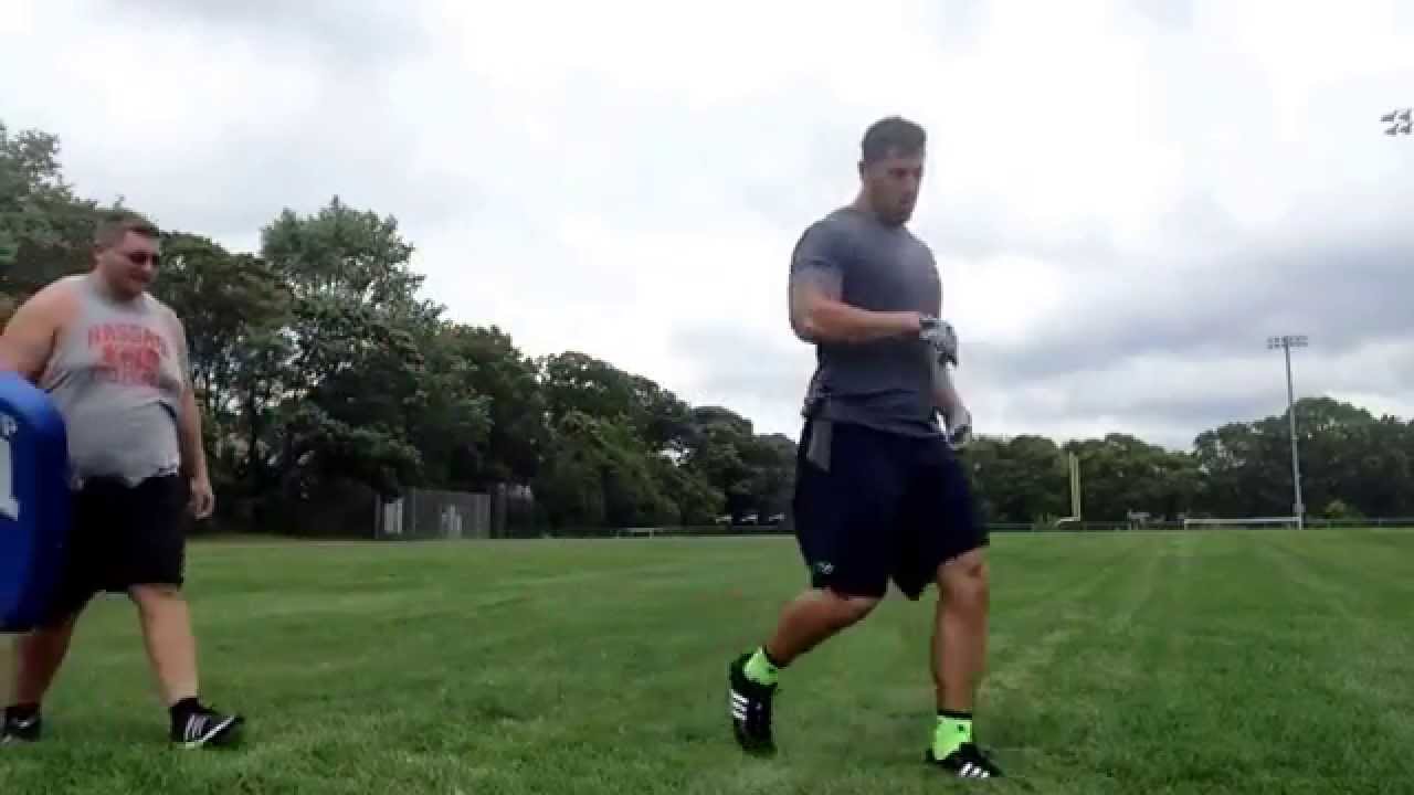 Anthony Dima pro day. Free agent offensive tackle/guard. (Height 6.7 ...