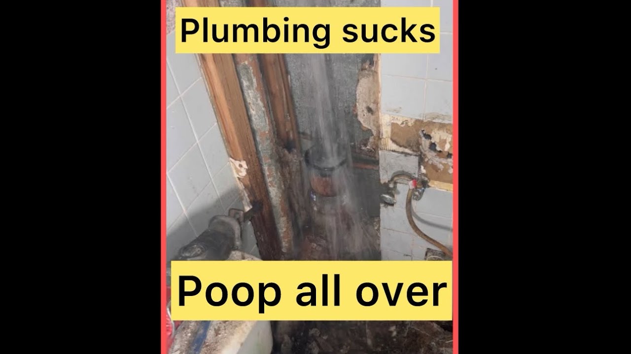 How to repair broken main drain lines - YouTube