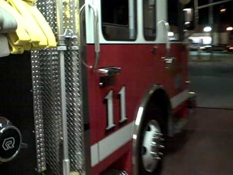 New London Fire Department, new Engine 11 - YouTube