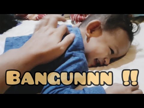 CARA BANGUNIN ANAK TIDUR LUCU | BIM & BUL FAMILY