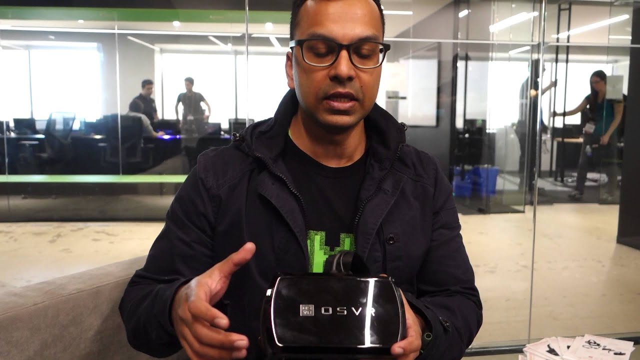GDC 2016: Razer Gives a Closer Look at Upgraded OSVR Headset - YouTube