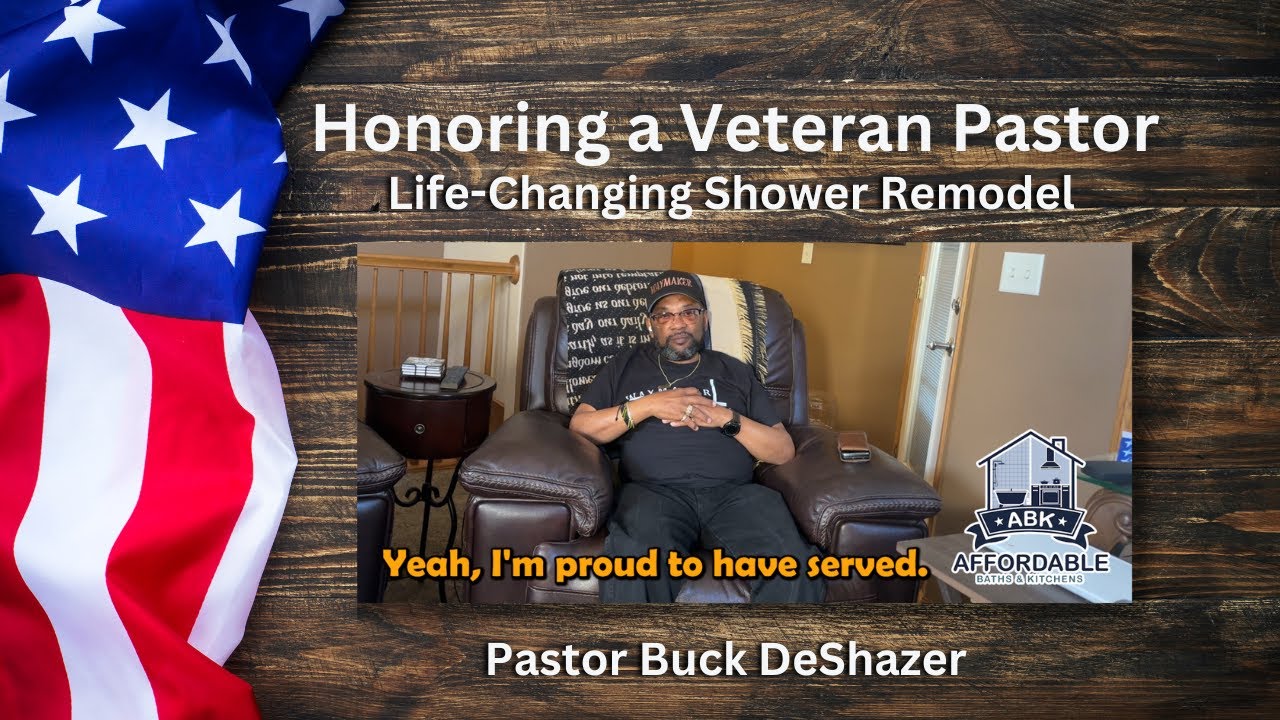 Honoring a Veteran Pastor: Life-Changing Shower Remodel for Pastor Buck ...