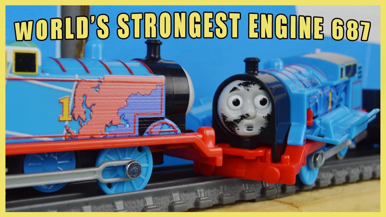 World's STRONGEST Engine 687: Thomas and Friends TrackMaster - YouTube