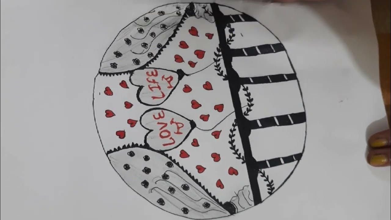 Very Easy drawing for beginners/ Beginners Step by Step drawing ...