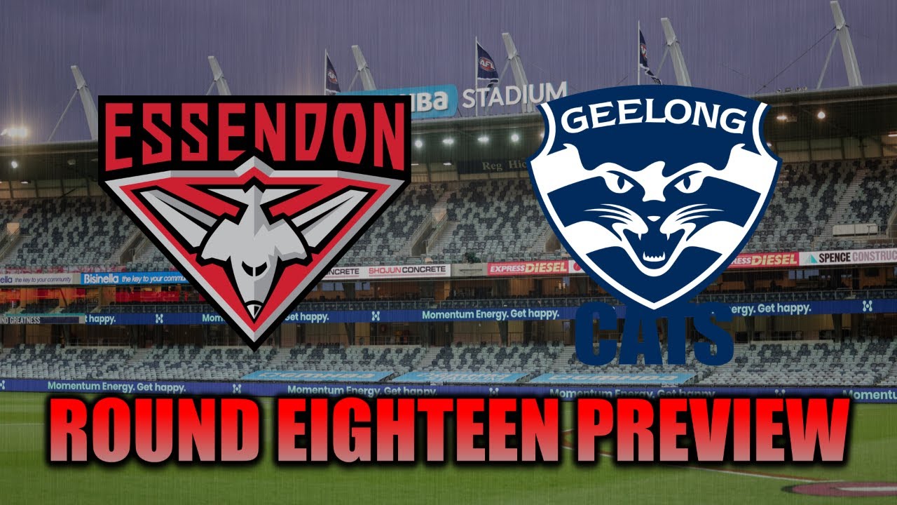 Round 18 Preview! (Essendon v Geelong) - YouTube