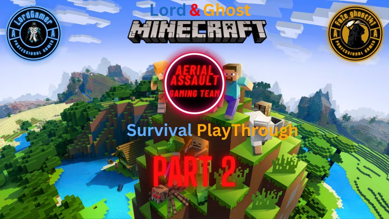 [Minecraft Part 2] Exploring Caves with FaZe_ghost! - YouTube
