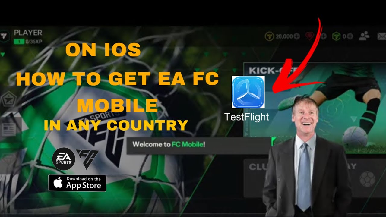 HOW TO GET EA FC MOBILE BETA ON IOS!! - YouTube