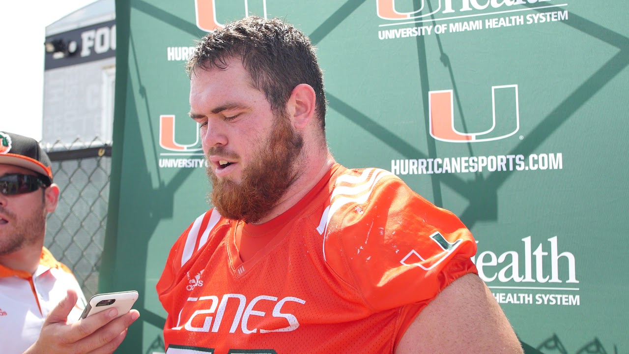 KC McDermott | Post Practice Interview | 9.17.17 - YouTube