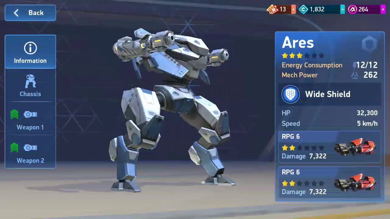 Ares unlocked/Mech Arena - YouTube