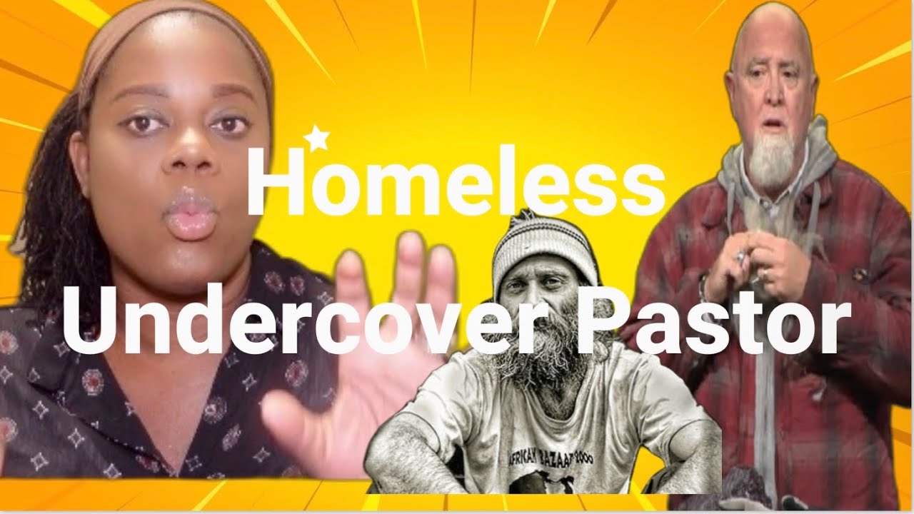 Pastor Goes undercover as A Homeless Man outside his Church - YouTube