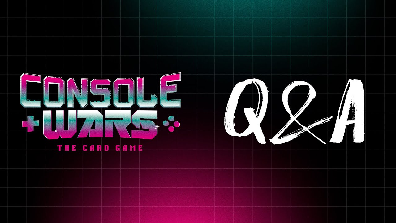 Console Wars - The Card Game Q&A Livestream - YouTube