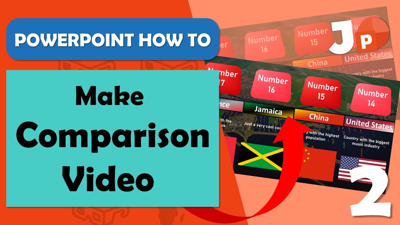 Make a Comparison Video In PowerPoint Style 2 | PowerPoint 2019 ...